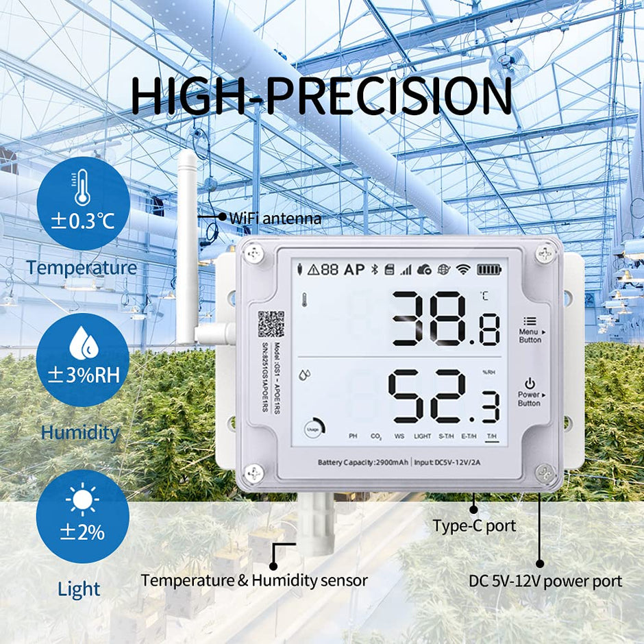 Buy UbiBot WS1, WS1 Pro WiFi Light, Temperature Sensors & Probe ...