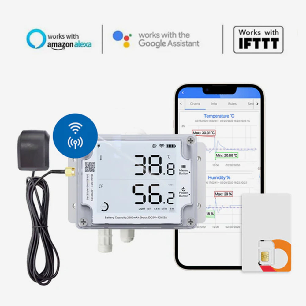 Buy UbiBot WS1, WS1 Pro WiFi Light, Temperature Sensors & Probe ...